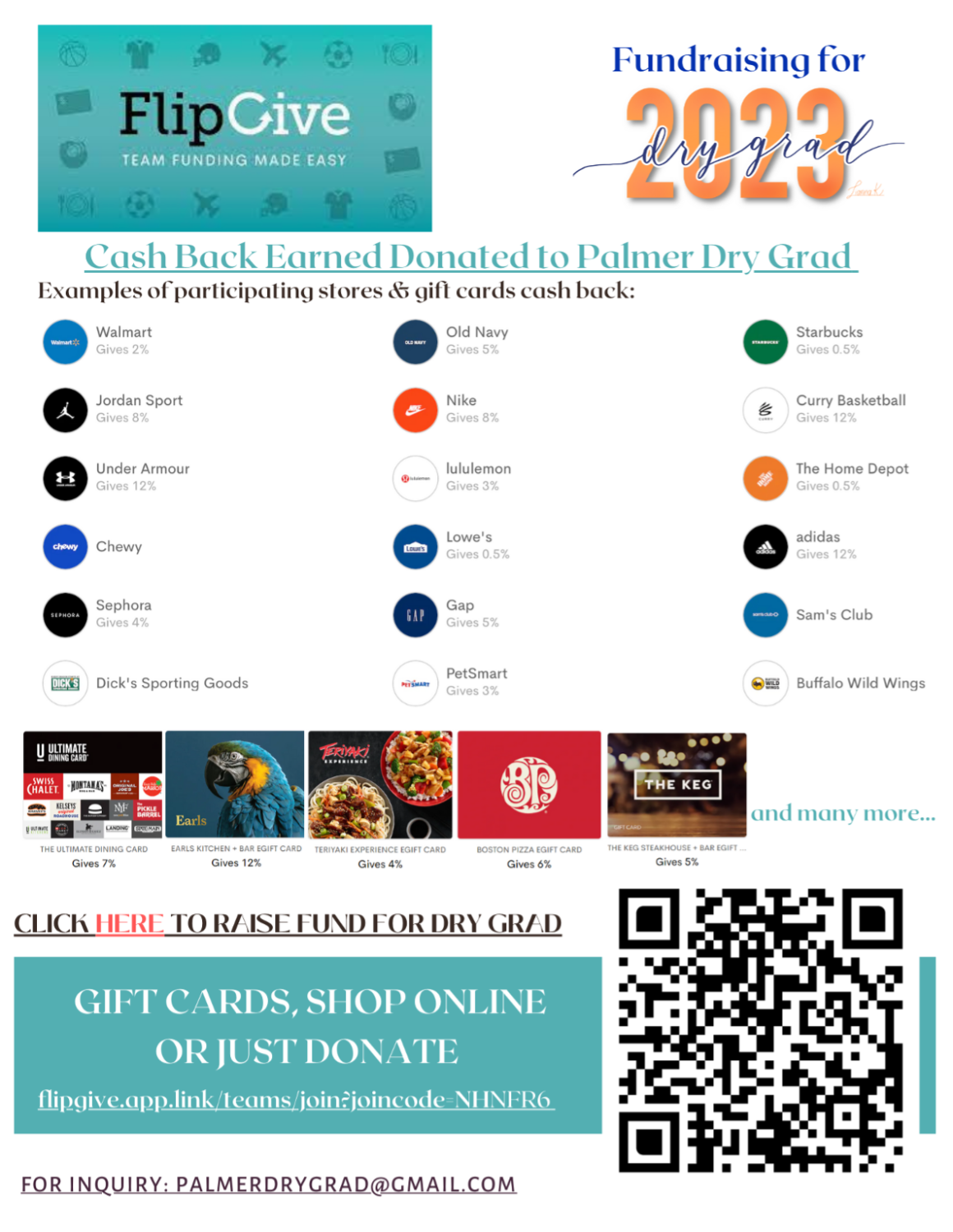 Dry Grad - Parent Information | Palmer Secondary School